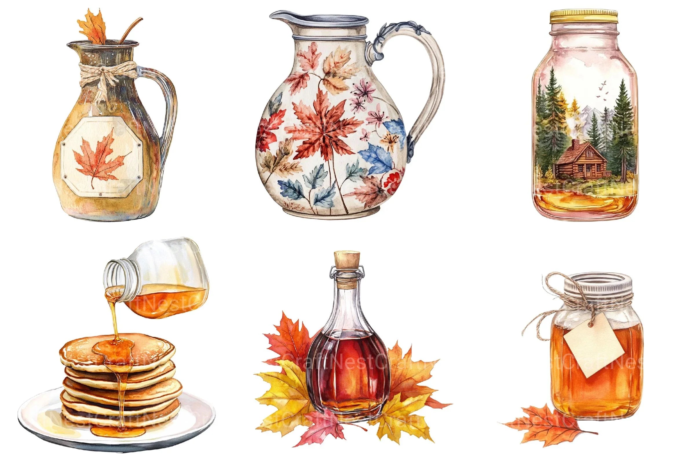 Maple Syrup Clipart