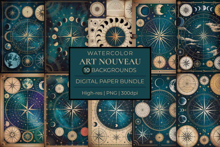 Cosmic Maps Junk Journal Papers