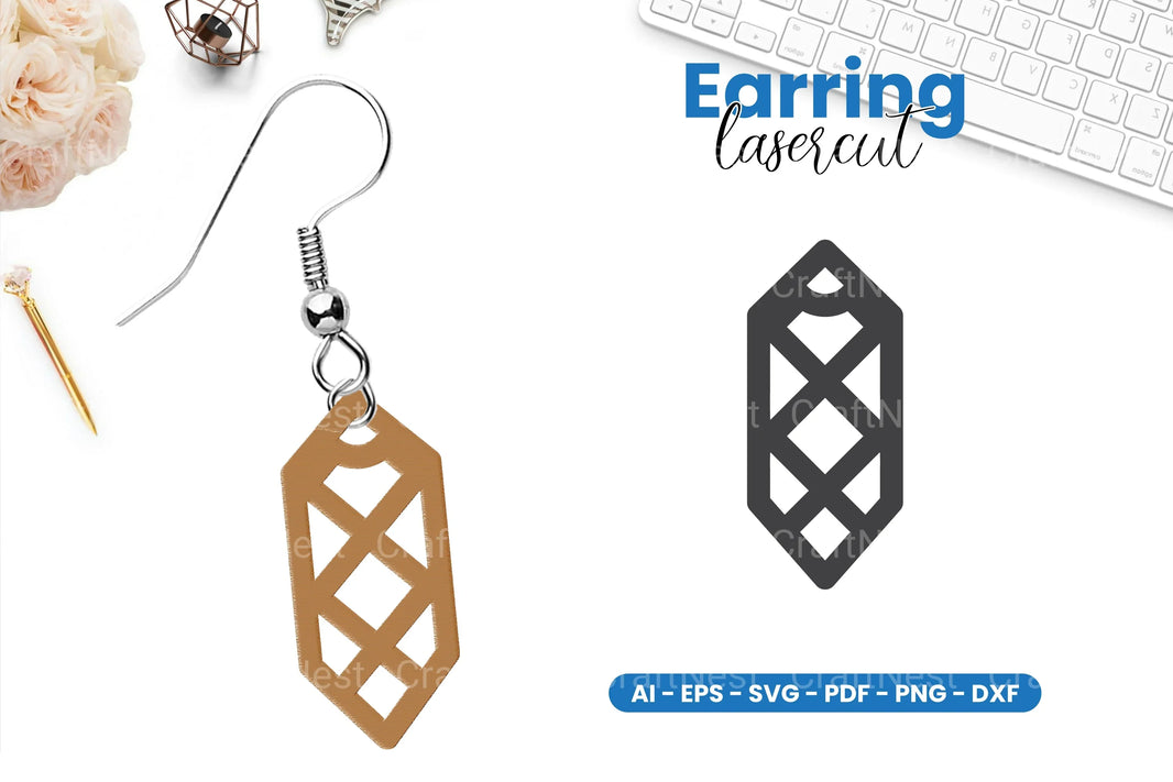 Earring SVG Bundle | Scalable Jewelry Designs
