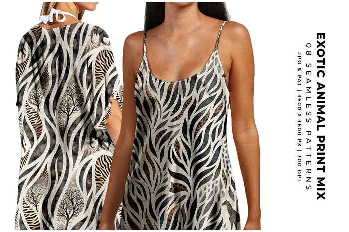 Exotic Animal Print Mix