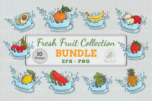 Fruit SVG Bundle for Craft Projects | Craftnest