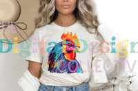 Funny Crazy Chicken Clipart Bundle