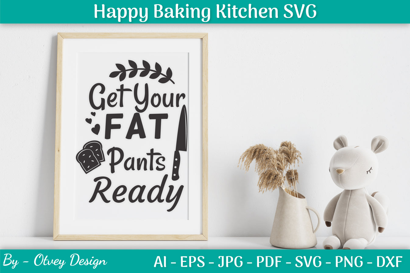 Happy Baking Kitchen SVG Bundle