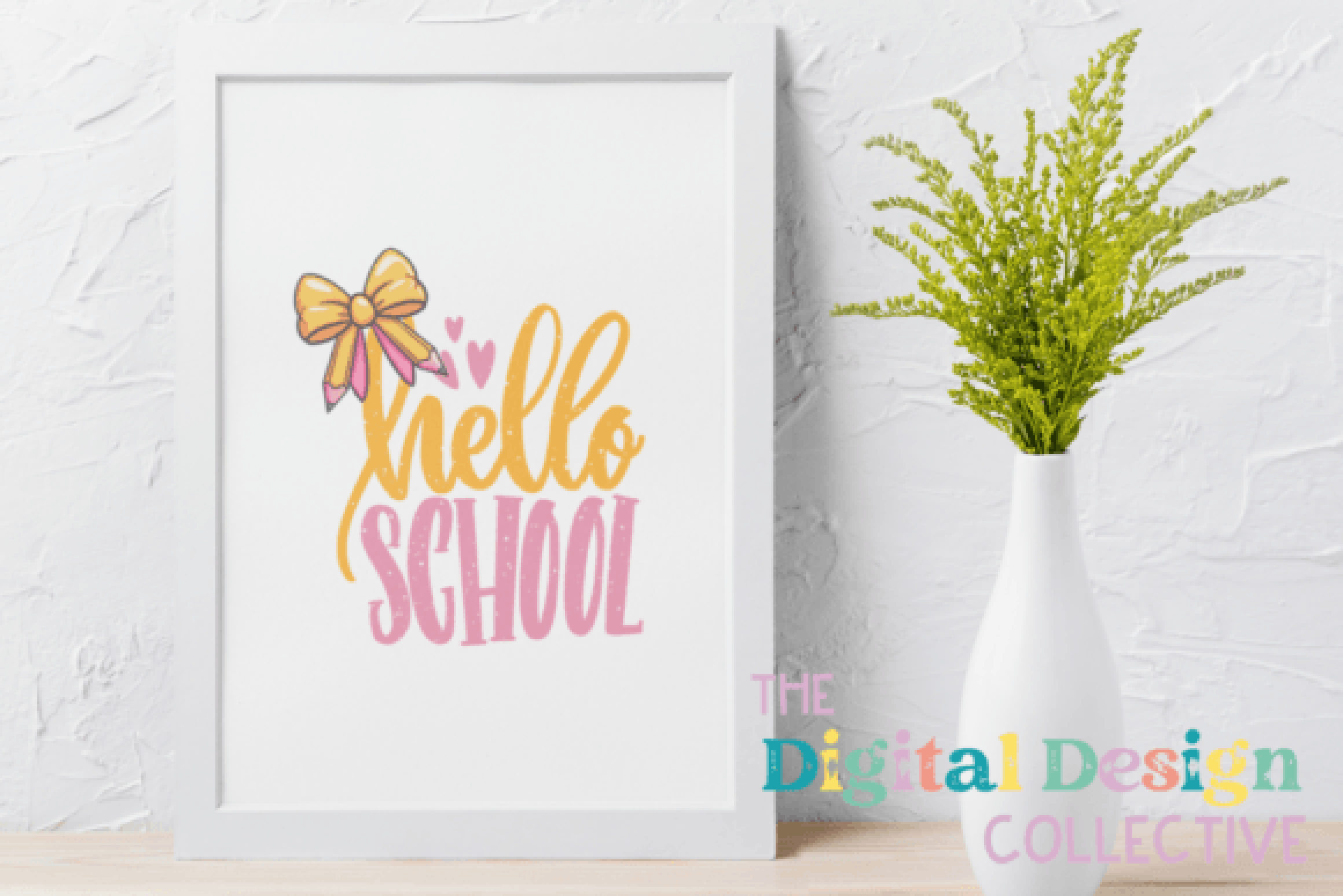 Chic Coquette School Graphic Design Clipart Bundle