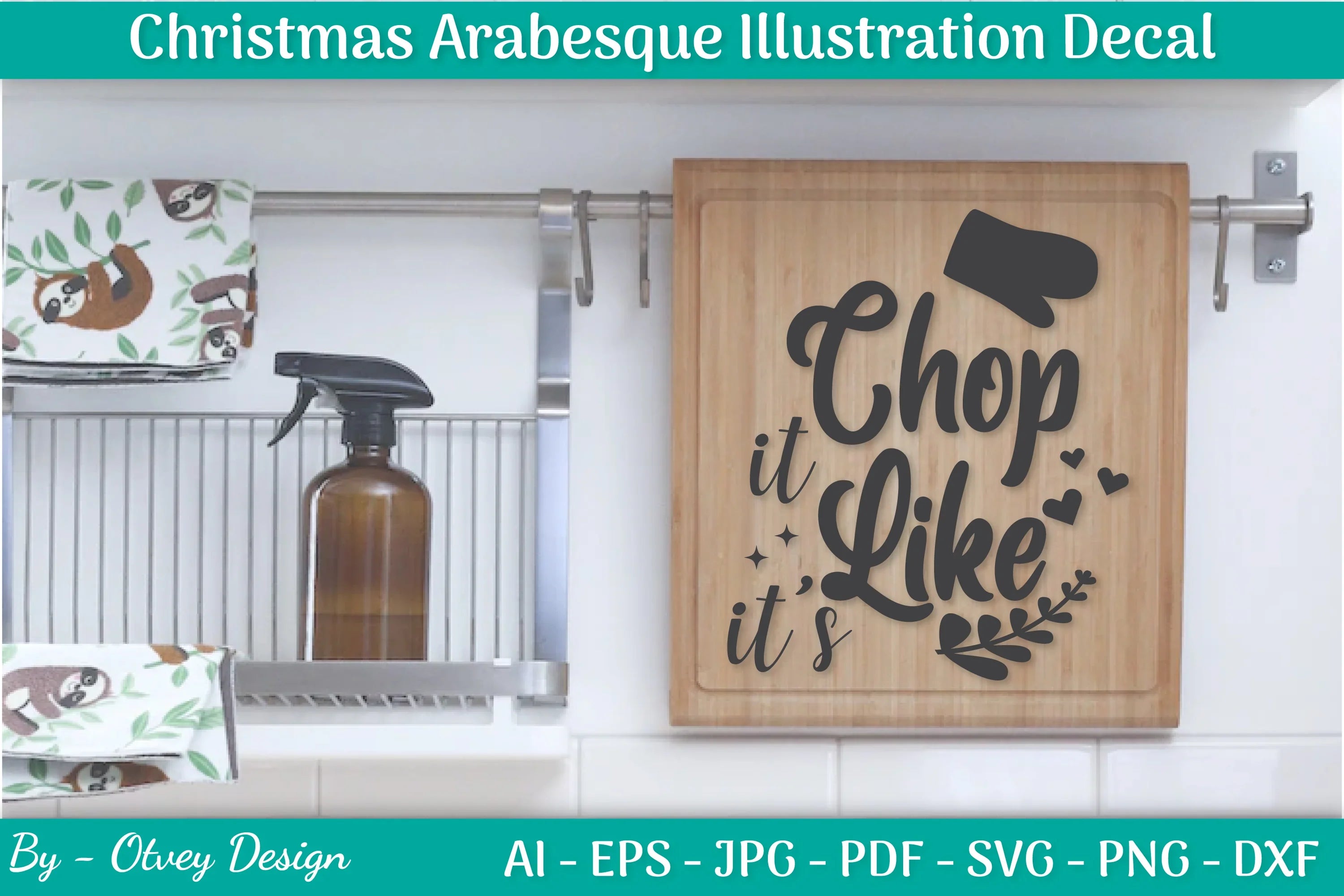 Kitchen Decal SVG Bundle