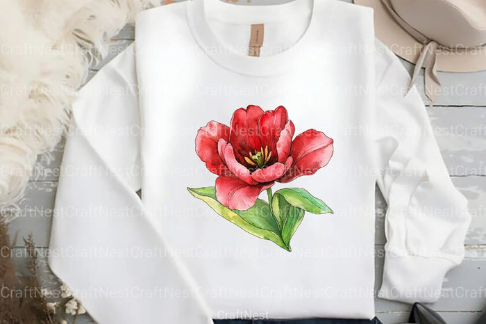 Spring Tulips Clipart Bundle