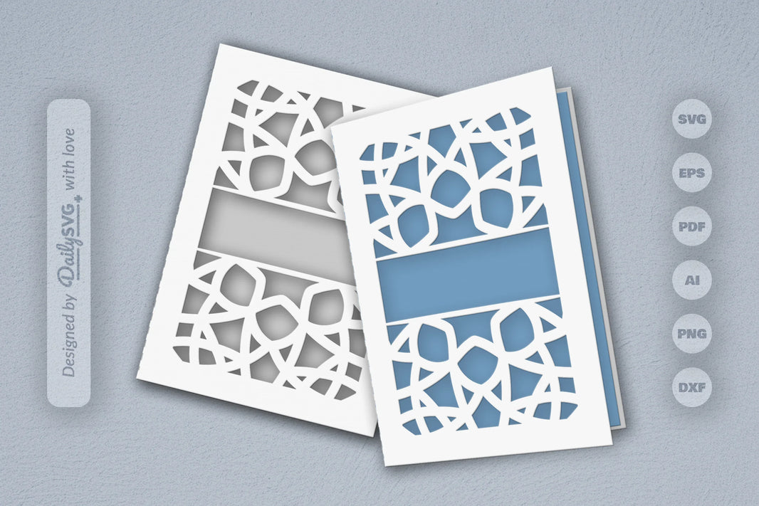 Greeting Card Paper Cut SVGs