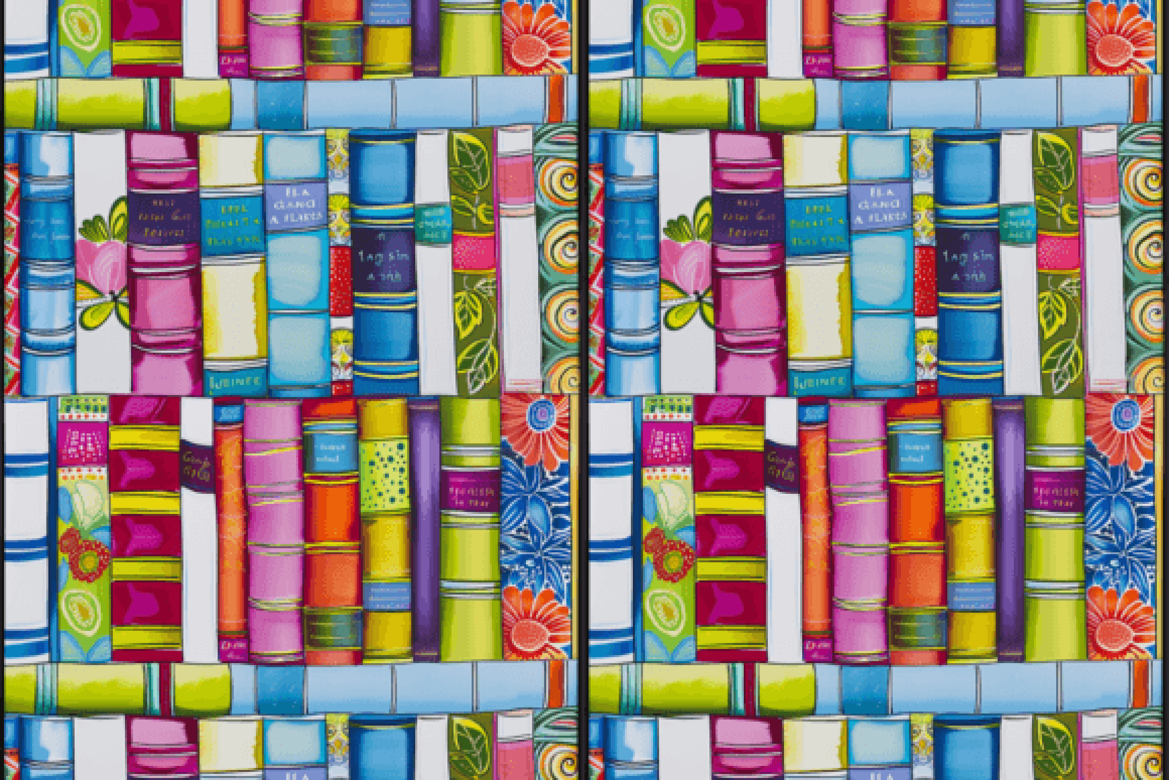 Messy Books Seamless Digital Paper Pack