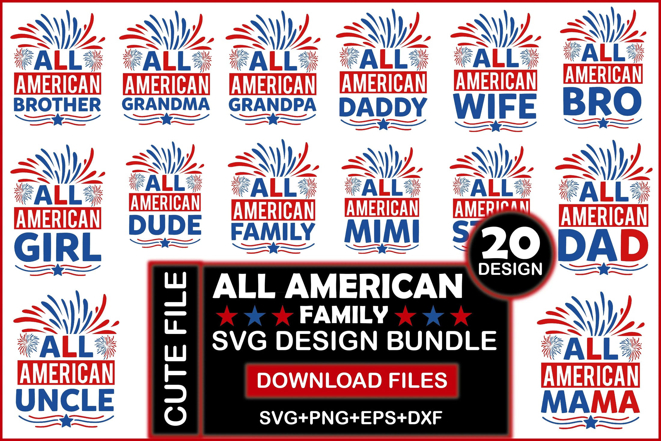 Family SVG Bundle for Cricut Projects | CraftNest