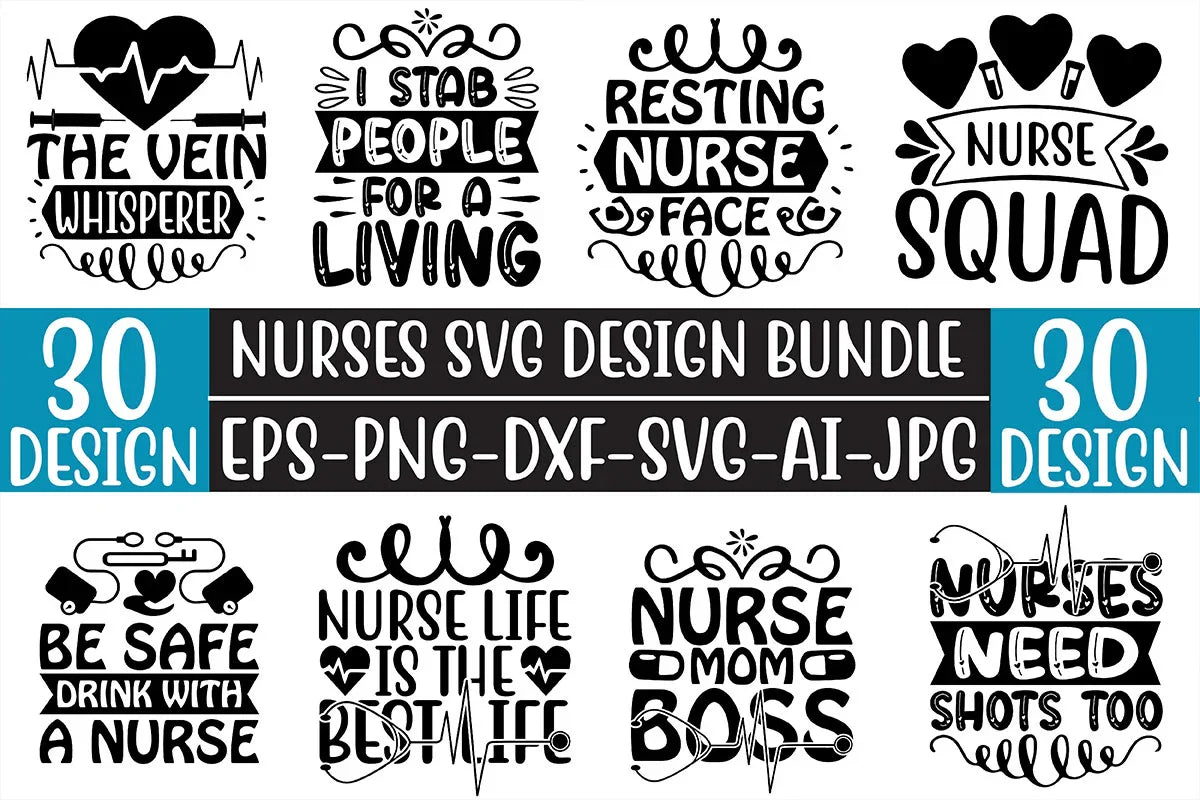 Nurse SVG Bundle 2