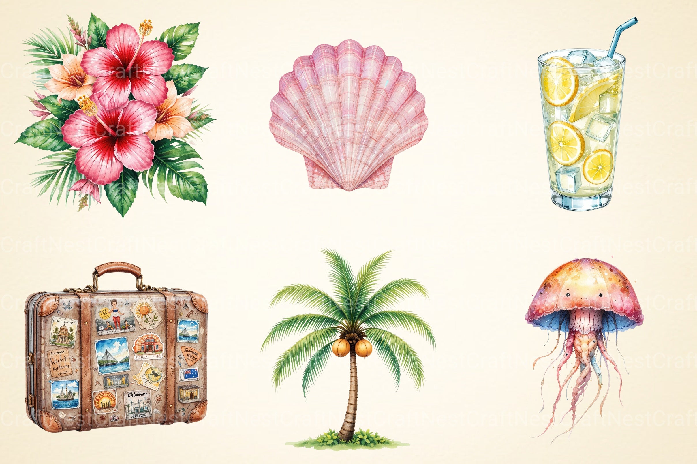 Summer Clipart Bundle