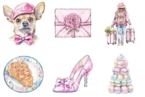 Ooh La Paris Clipart Bundle