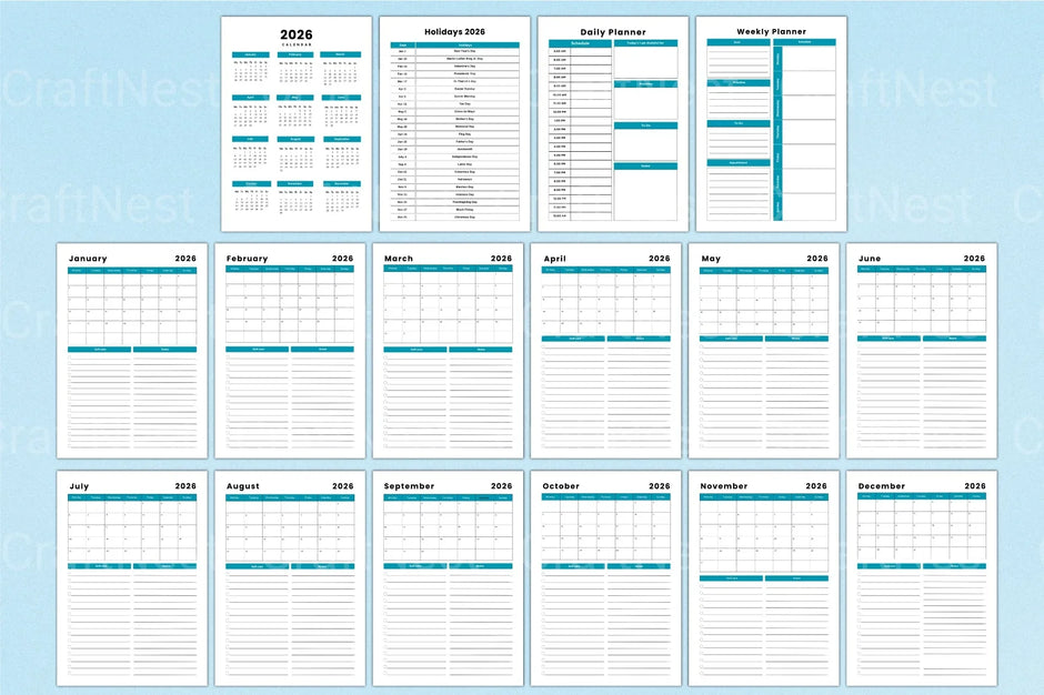 Home Organization Tools & Planners | CraftNest