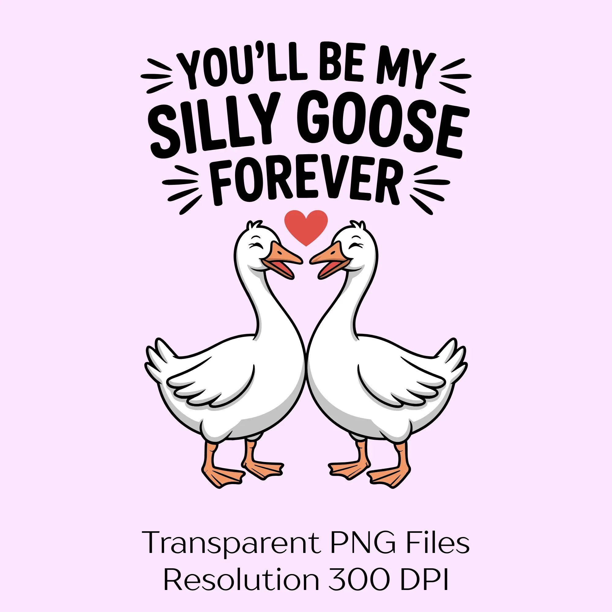 Silly Goose Forever Clipart Bundle