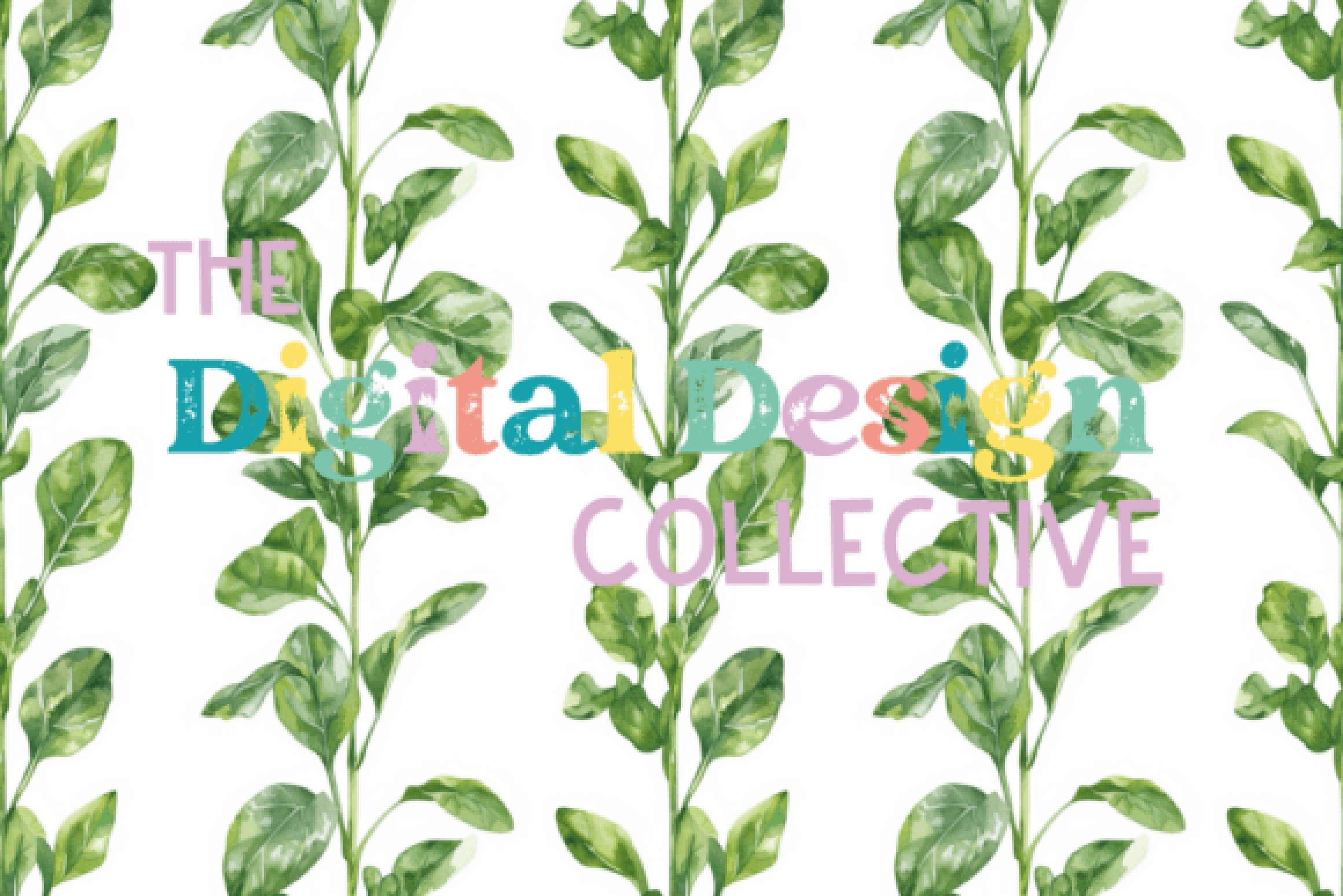 Seamless Garden Vegetable Digital Paper