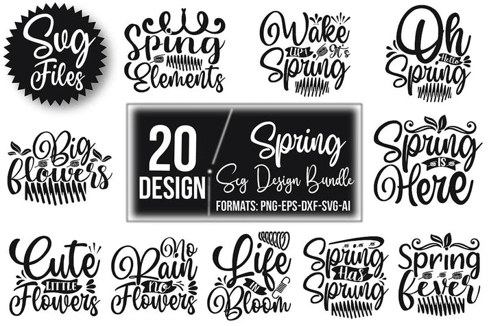 Spring SVG Bundle