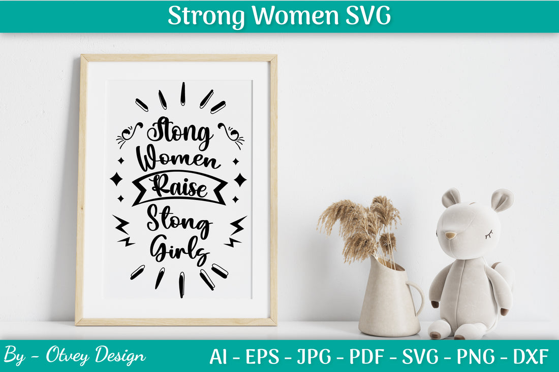 Strong Woman SVG Bundle