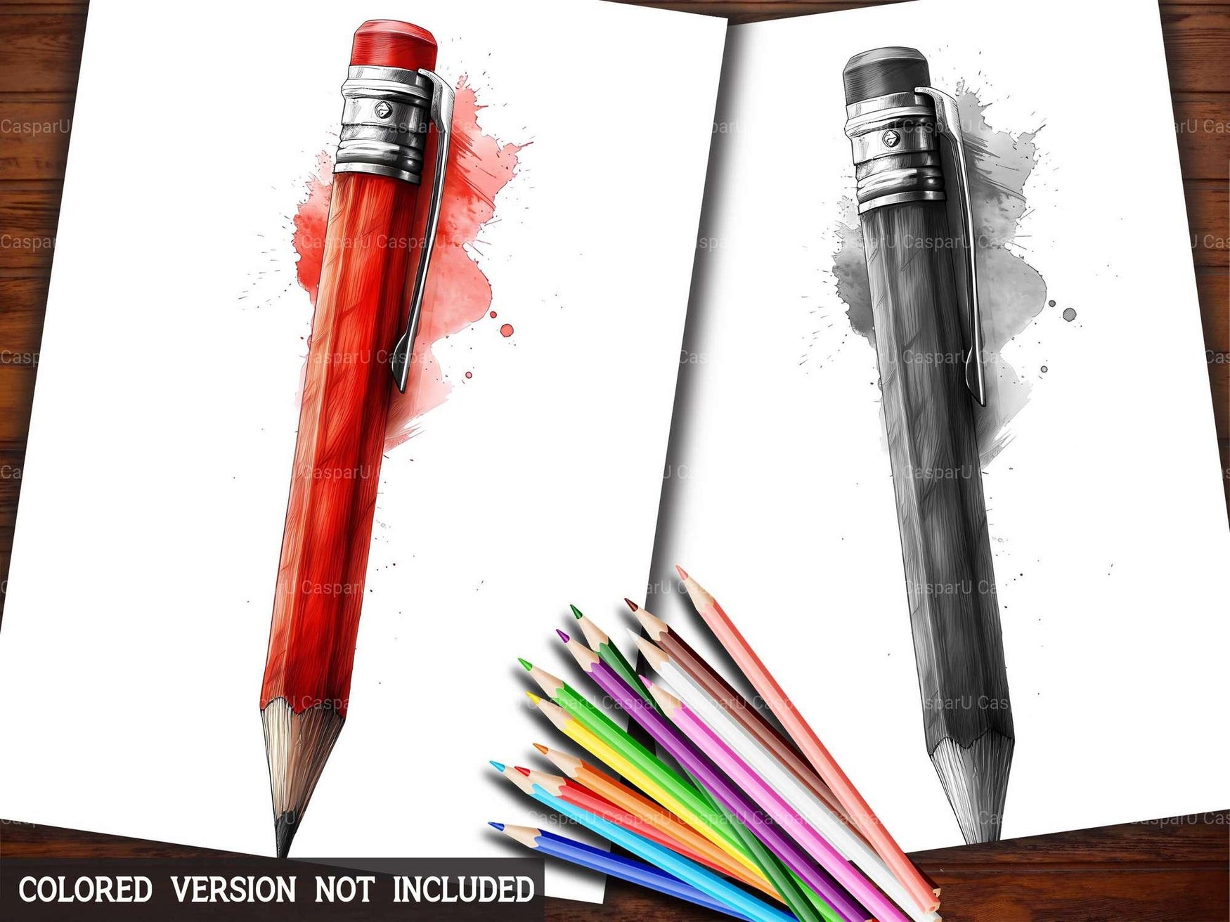 USA Back To School Coloring Books