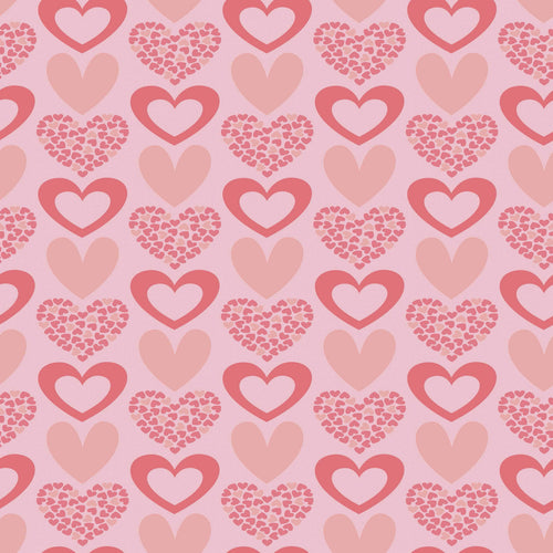 Valentine Heart Seamless Digital Paper