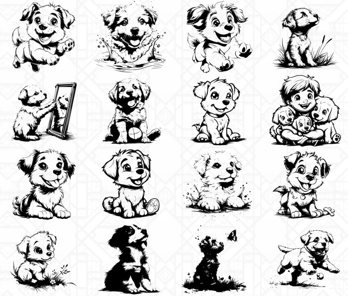 Puppy Playtime SVG Bundle
