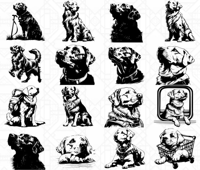 Service Dogs SVG Bundle