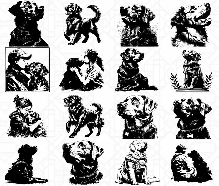 Service Dogs SVG Bundle