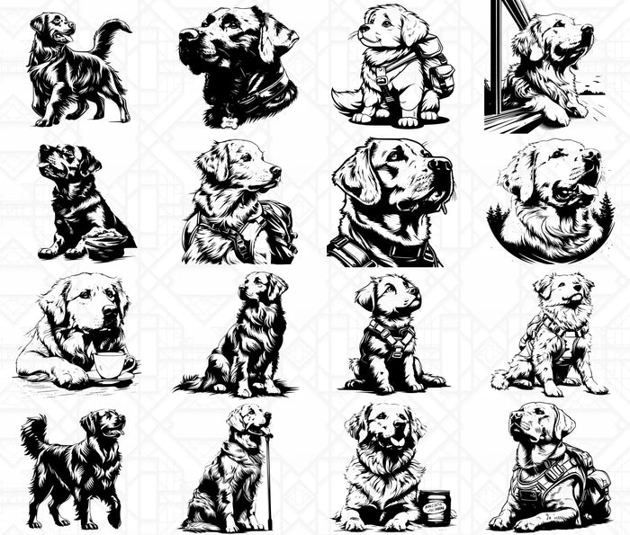 Service Dogs SVG Bundle