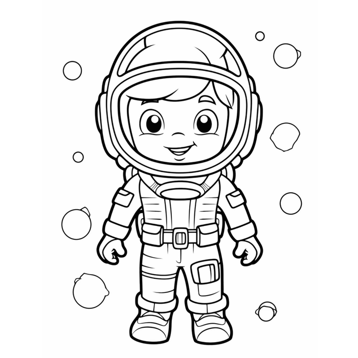 Cute Kids Coloring Book