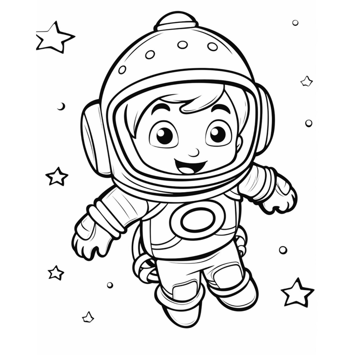 Cute Kids Coloring Book