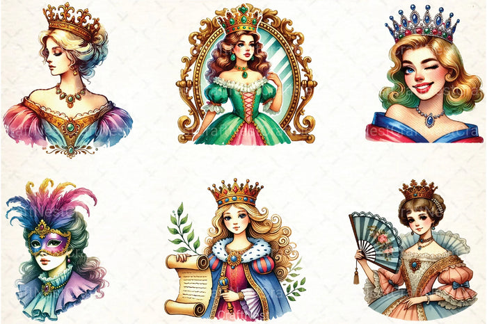 Queen Clipart Bundle Collection