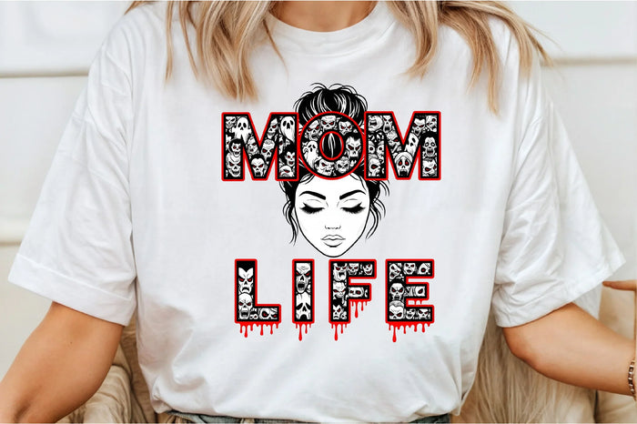 Halloween Mom Life Clipart Bundle