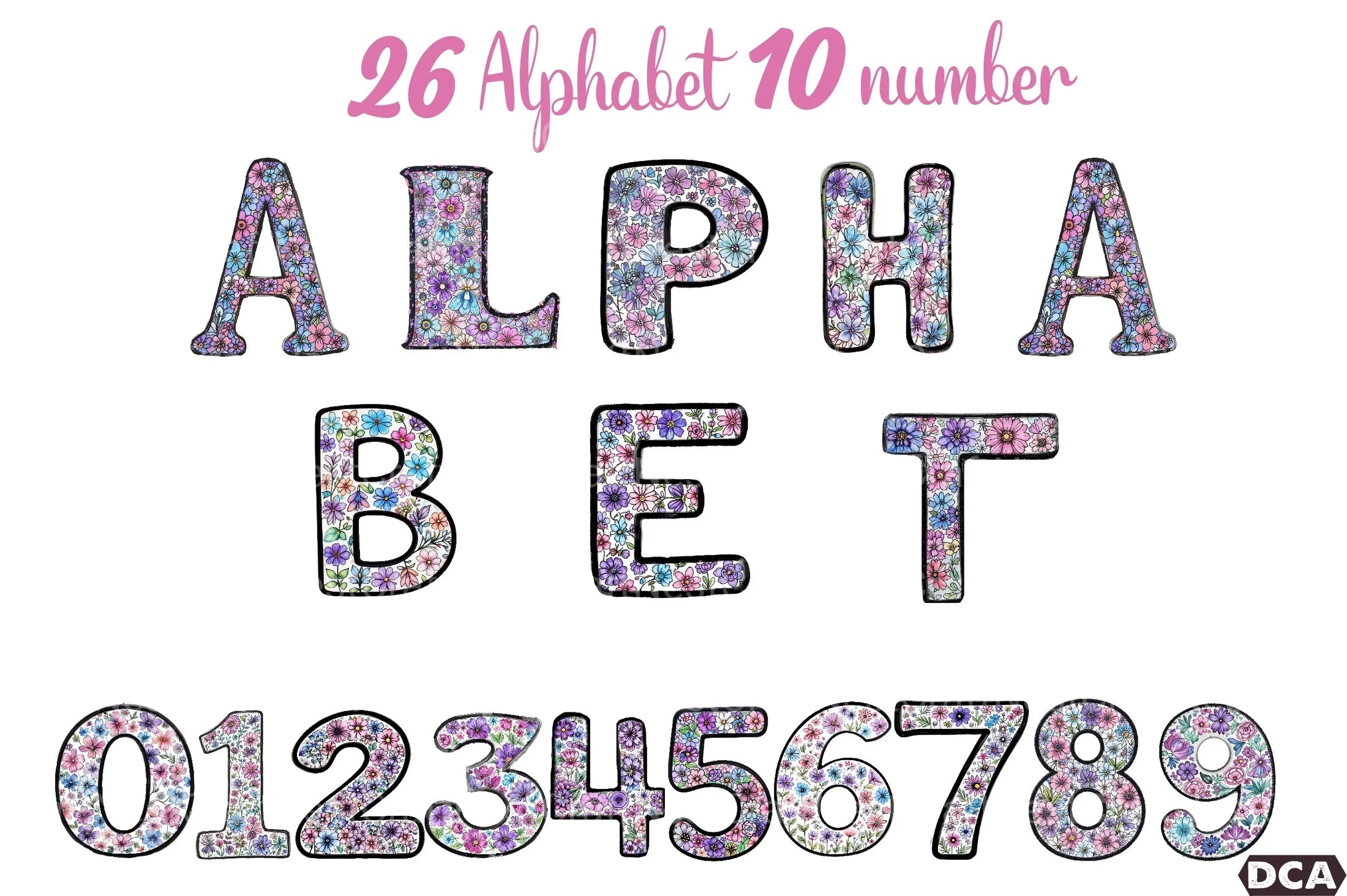 Alphabet Clipart