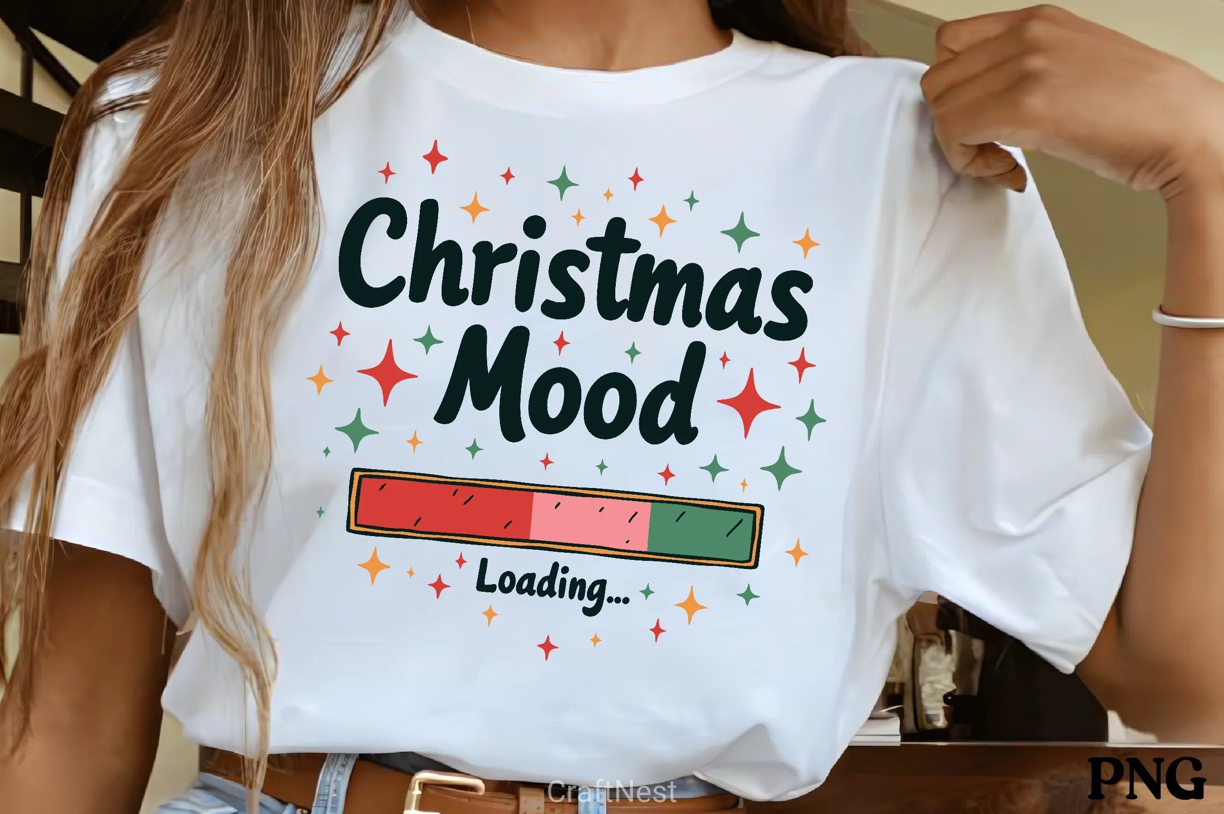 Christmas Mood Loading Clipart Bundle