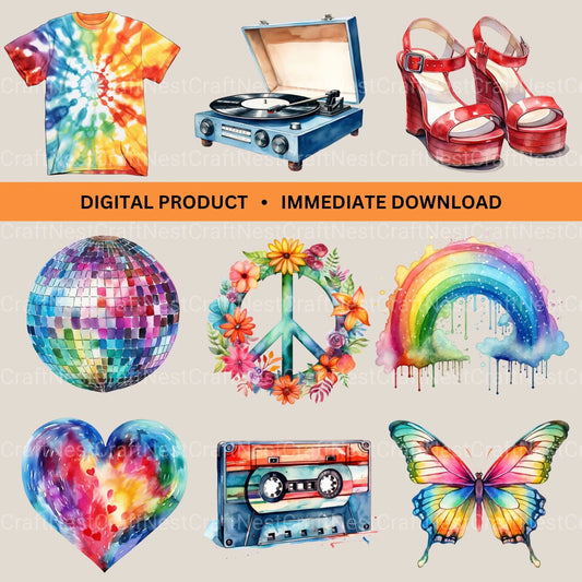 Boho Clipart Collection | Craftnest