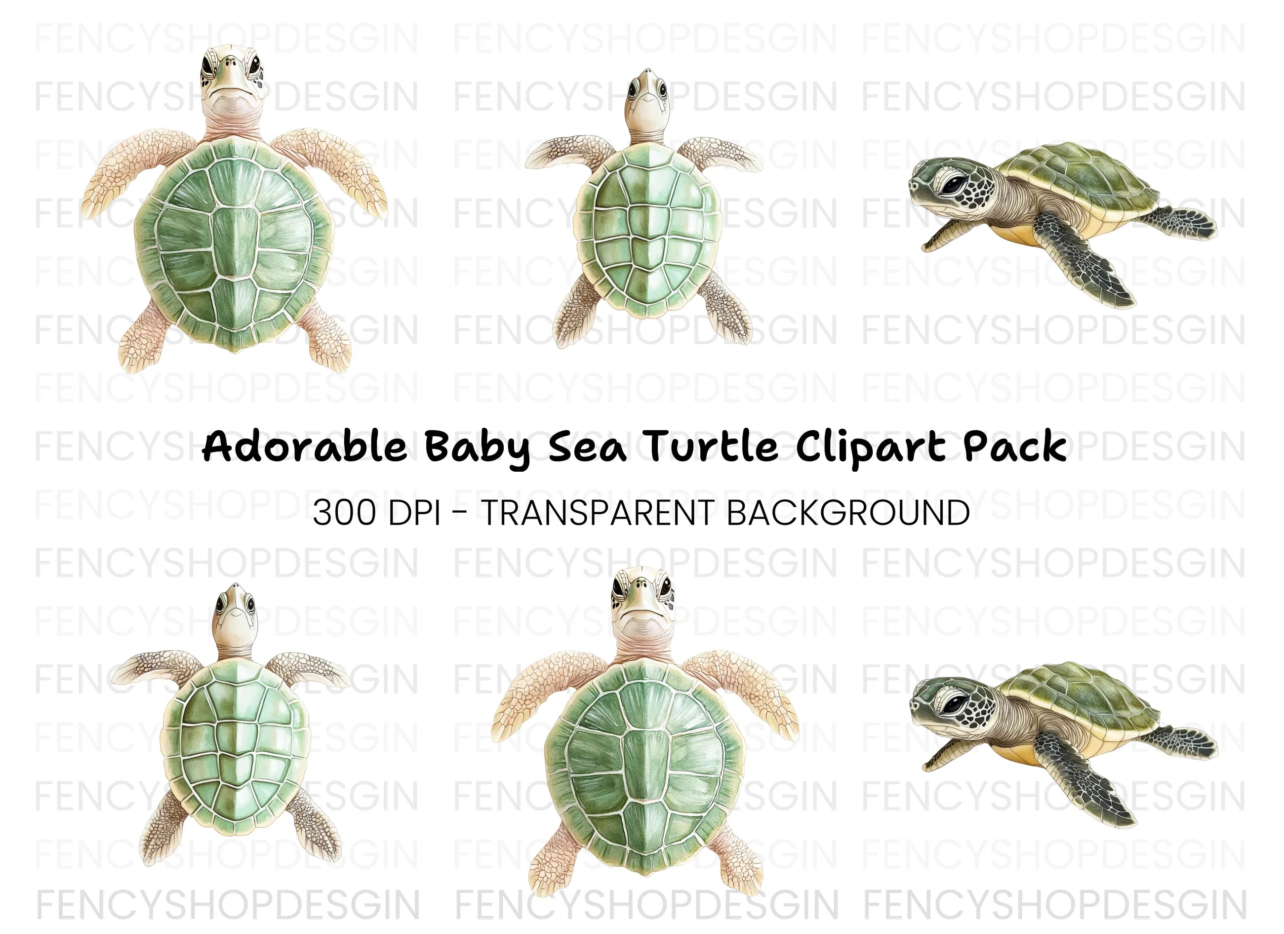 Sea Animals Clipart | Ocean-Themed Bundles