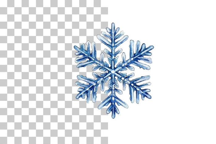 Winter Snowflake Design Clipart Bundle