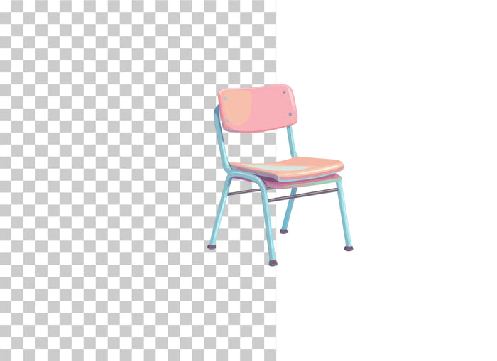 School Chair Clipart Bundle