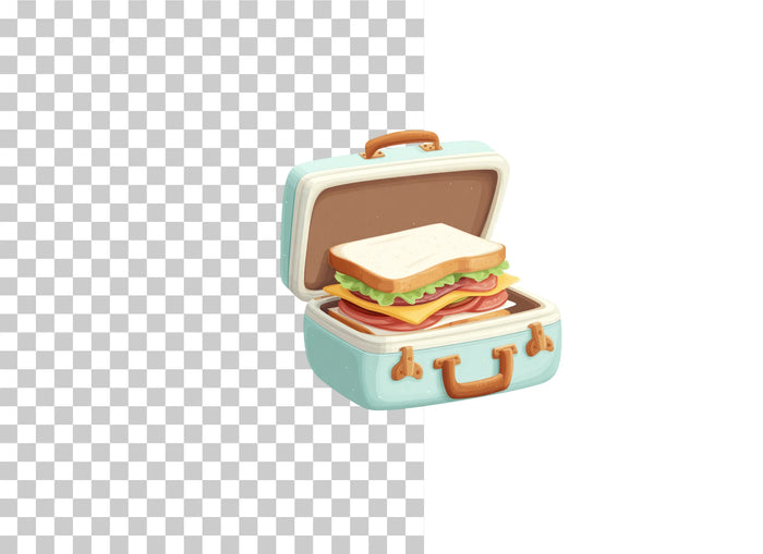 Tiffin Box Clipart Bundle