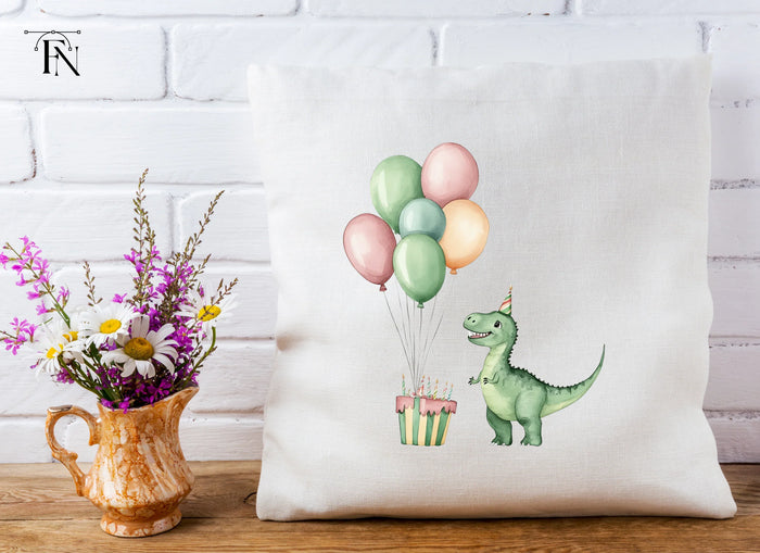 Cute Dinosaur Birthday Party Clipart Bundle