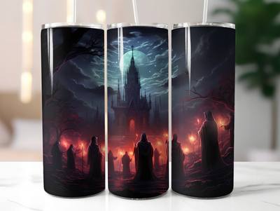 Gothic Christmas Tumbler Wrap